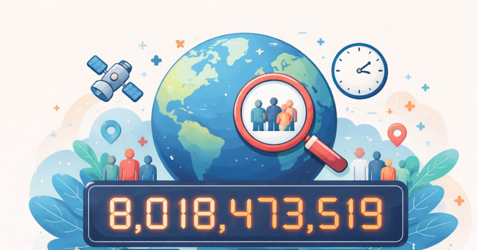 How Accurate Is the World Population Clock in Real Time?